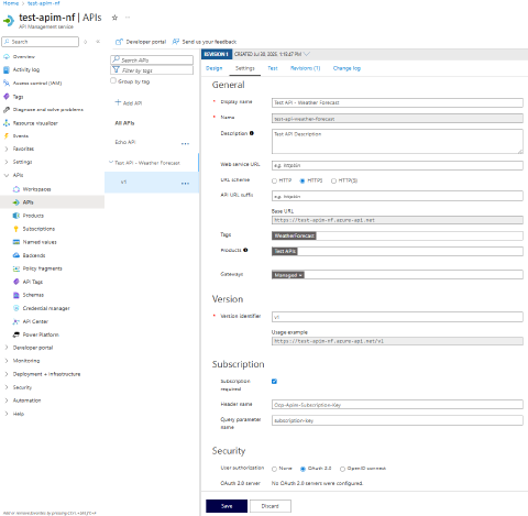 A Quick Look at Azure APIM