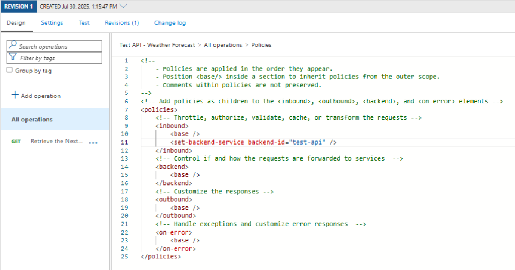 A Quick Look at Azure APIM